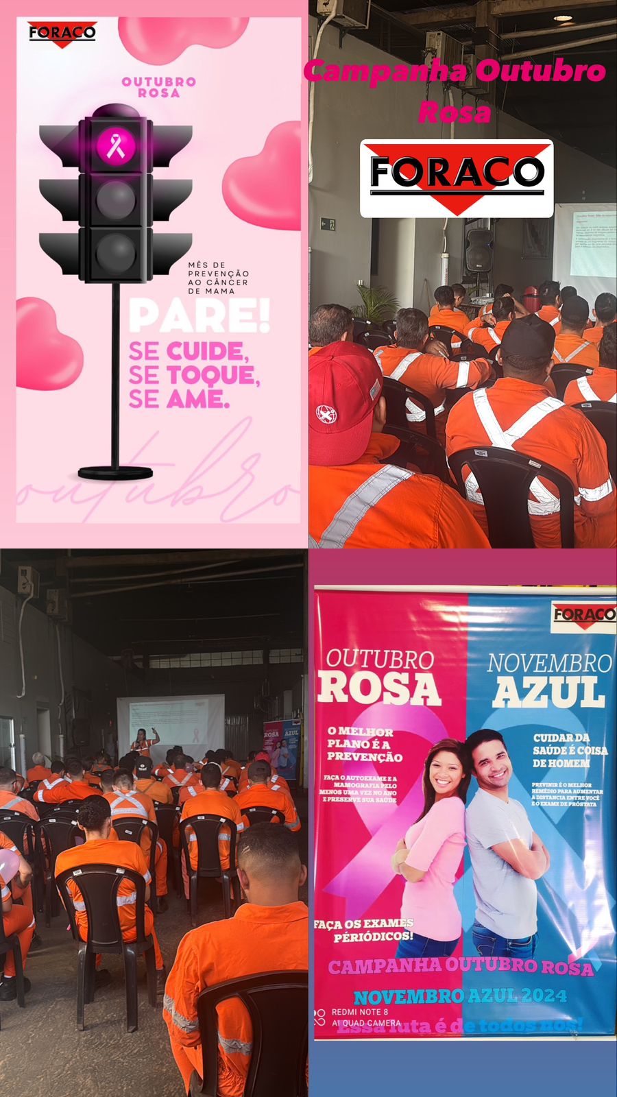 Outubro Rosa 2024 | Foraco